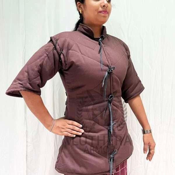 Medieval Thick Padded Female Gambeson | Medieval Female Armor | Quilted ...